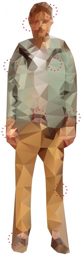 Sensor Planning - Man with Sensors - MARTIN REDIGOLO